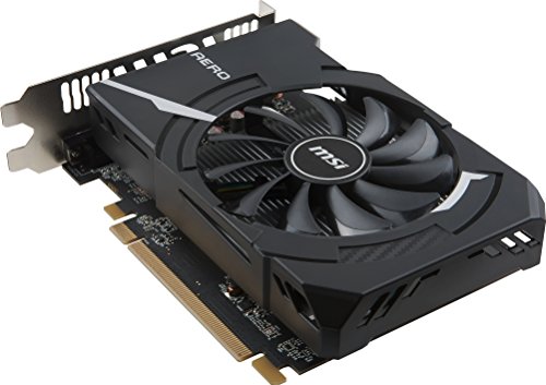 MSI AMD RX 550 Aero ITX 2 G OC 128-bit GDDR5 memoria DisplayPort/HDMI ...