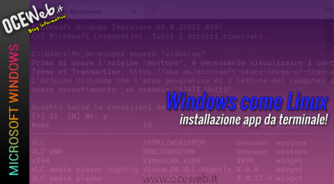 Windows 11 come Linux: installazione app da terminale! | OCEWeb.it